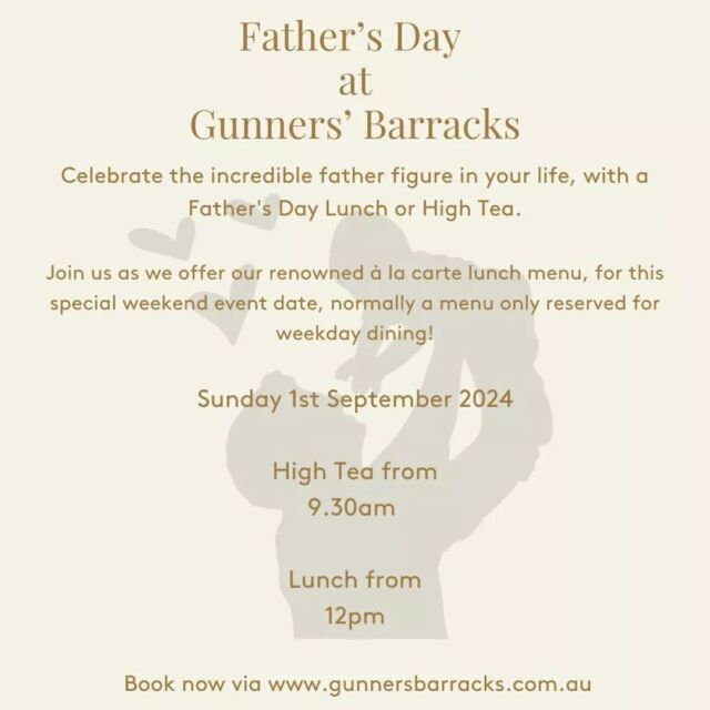 Dining at Gunners' Barracks in Sydney | Gunners Barracks